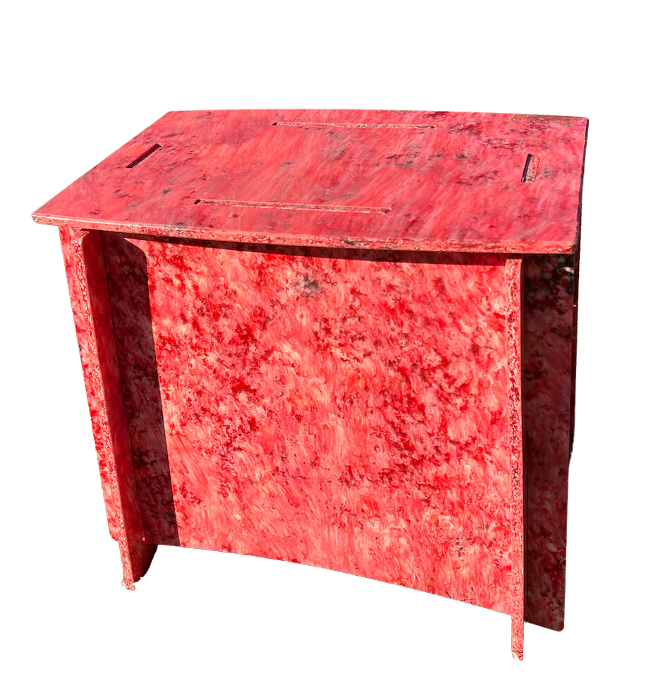 Flatpack FAB Stool - Orange – FABTEC