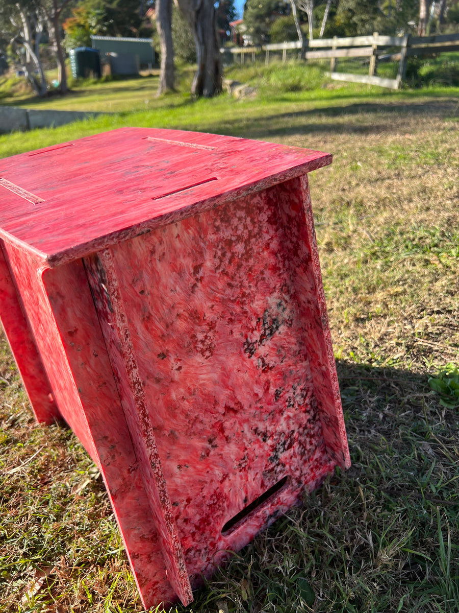 Flatpack FAB Stool - Orange – FABTEC